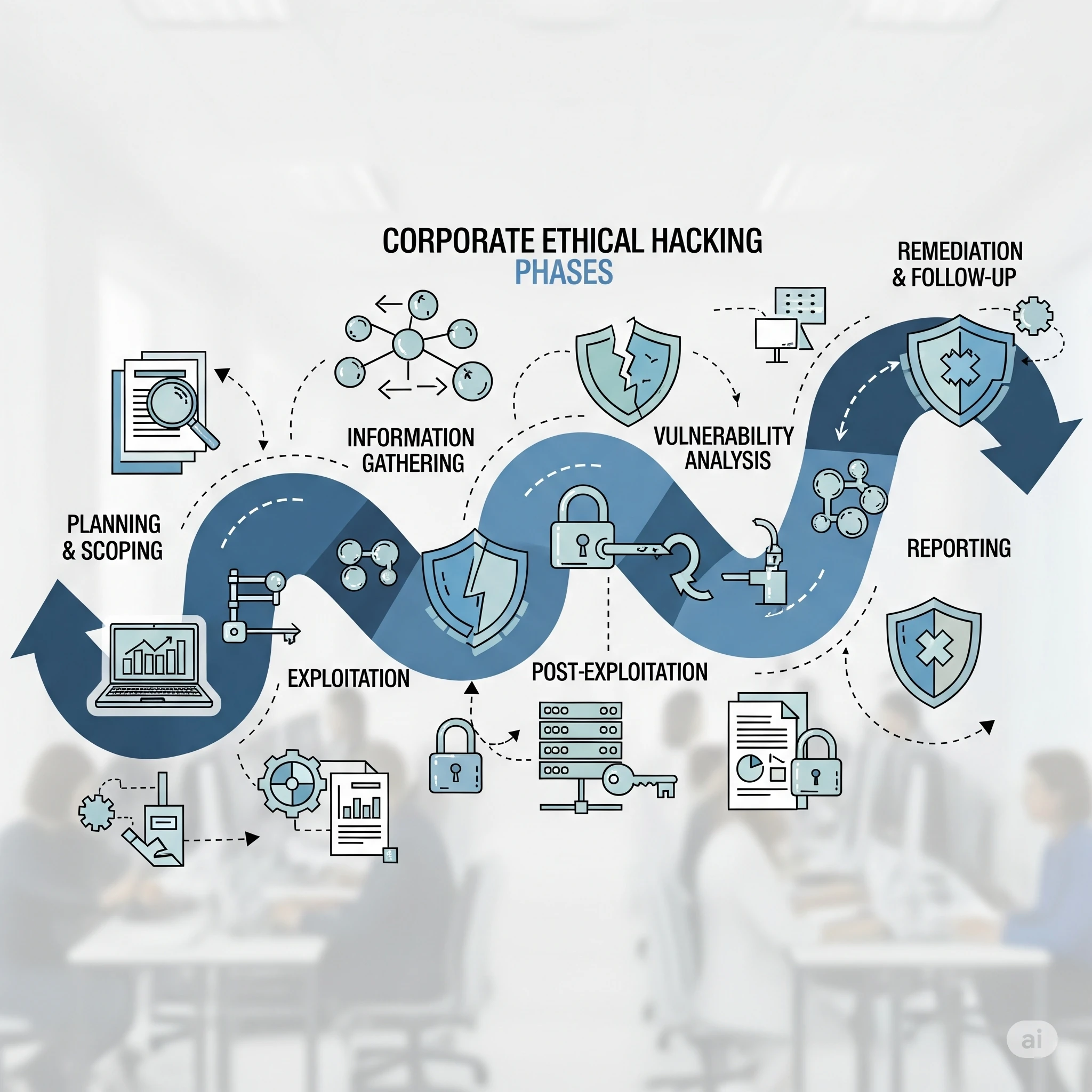 Hacking Ético: Las 5 Fases para Blindar tu Empresa - LinkOS